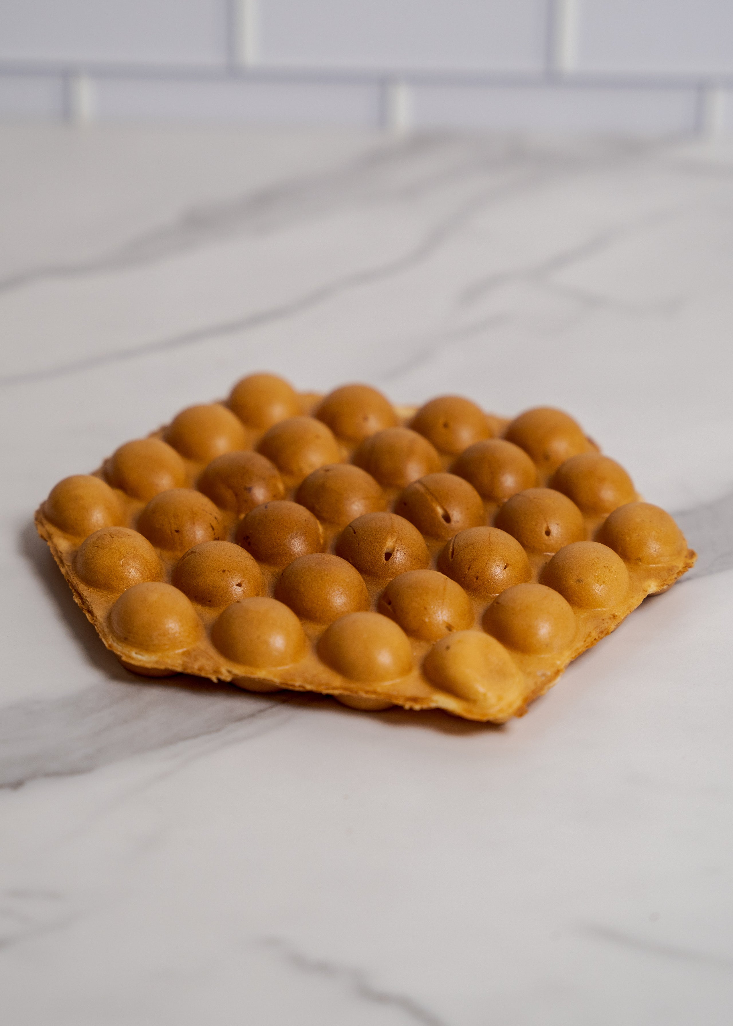 Bubble Egg Waffle | Matcha Cafe Maiko San Diego