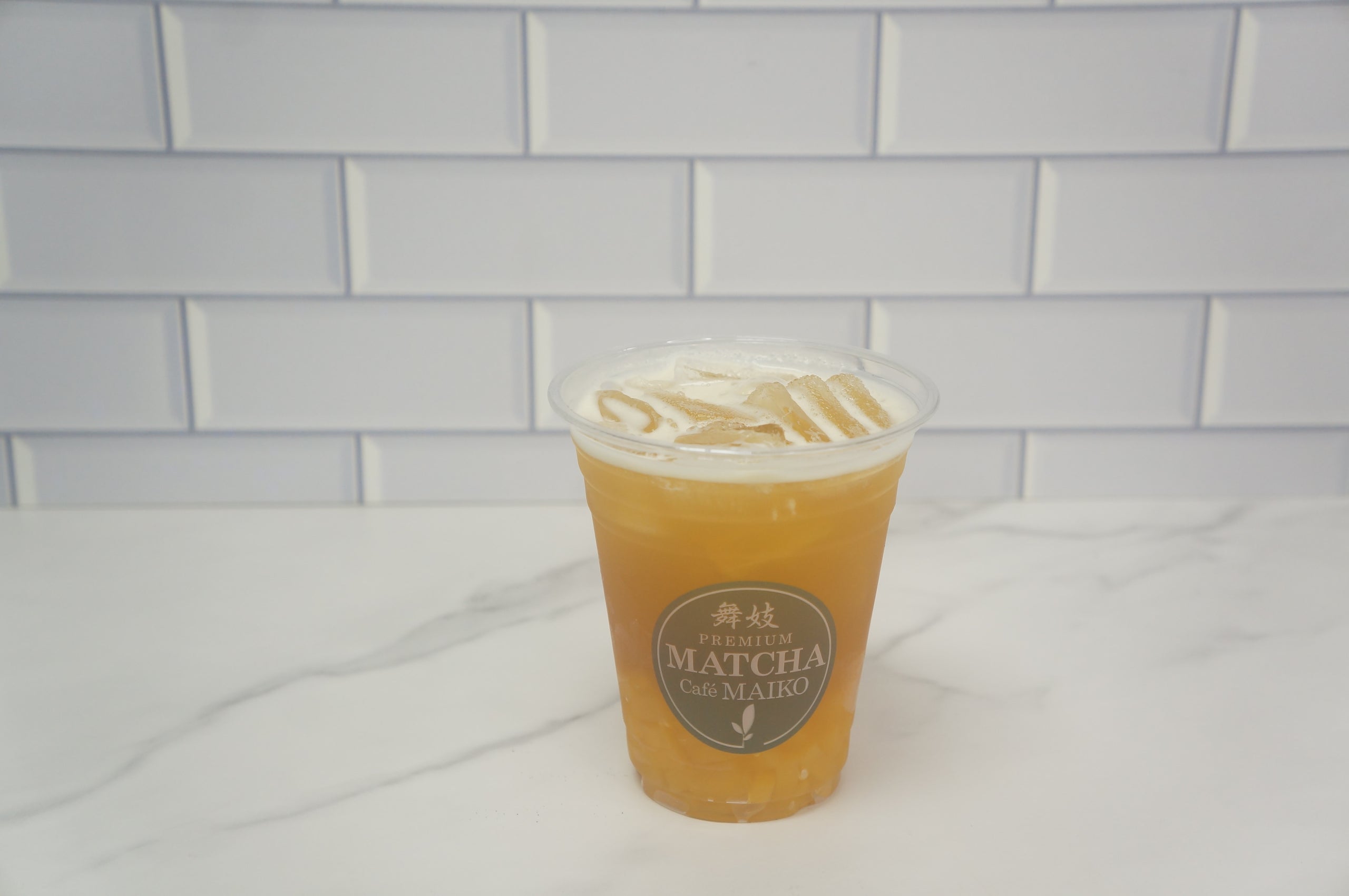 Mango Jasmine Tea with Mango Jelly - Iced only | Matcha Cafe Maiko San ...