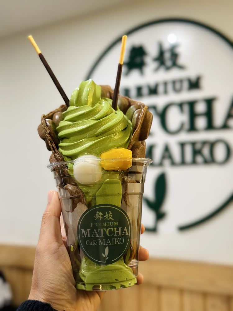 Maiko Waffle Special | Matcha Cafe Maiko San Diego